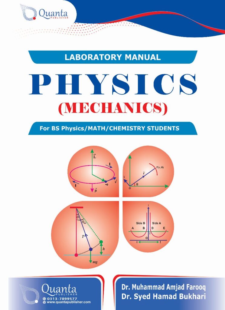 Laboratory Manual: Mechanics | Quanta: BS/MSc Physics Books